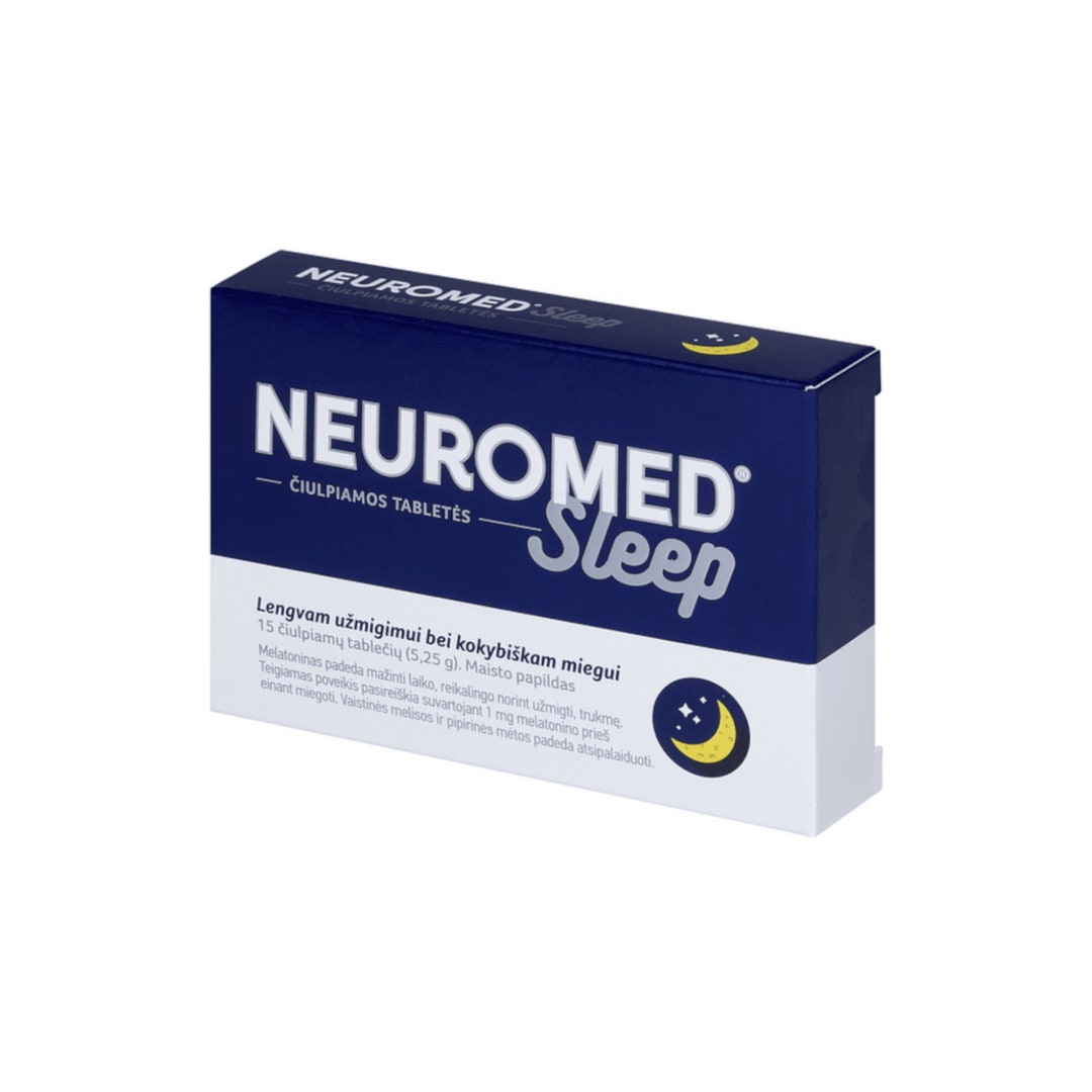 2x Neuromed Sleep Oral Tablets Packs Easier to Fall Asleep - Etsy UK