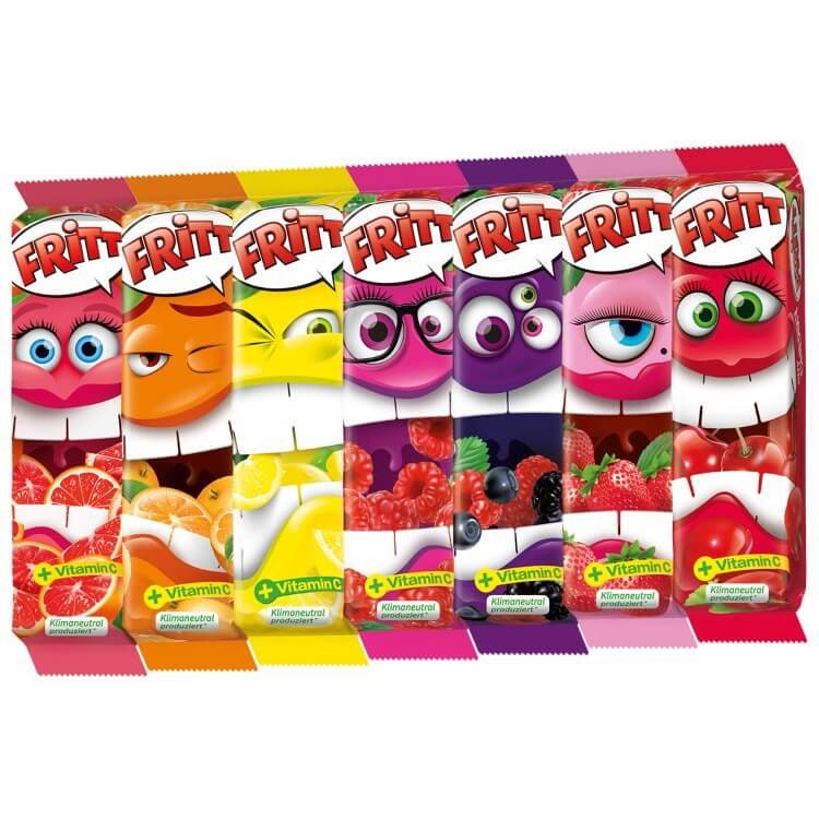 6 X FRITT Premium Chewy Candy Flavor Mix 70g 2.5oz Sweet Gift - Etsy