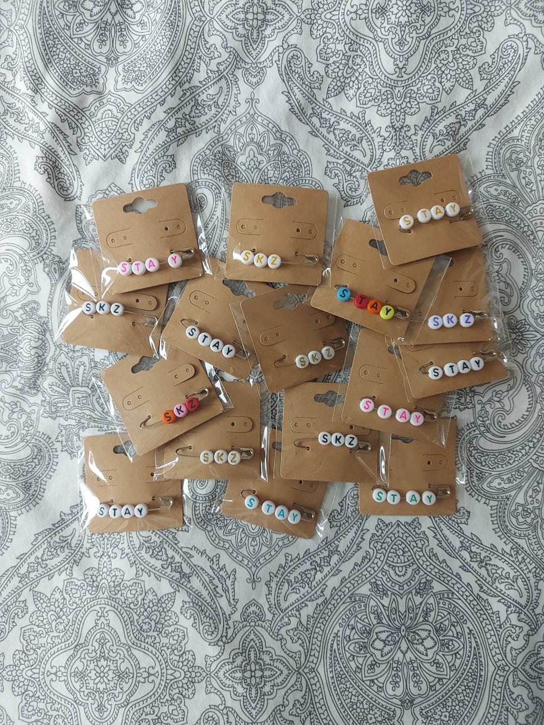 Stray Kids and STAY Safety Pin Badges - Etsy