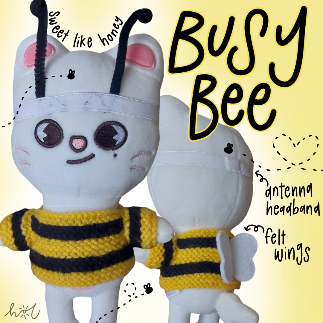 Busy Bee/lady Bug SKZOO Stray Kids Hand-knitted Jumper and Antenna ...