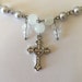 Y2k Rhinestone Cross Necklace pearlsclear Quartz - Etsy