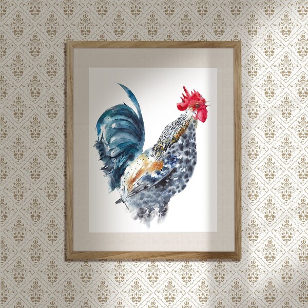 Rooster Prints - Etsy