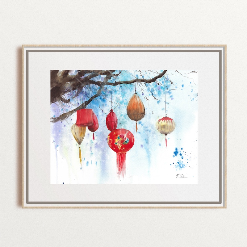 Asian Inspired Art - Etsy