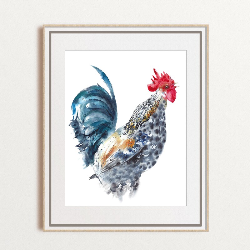 Rooster Prints - Etsy