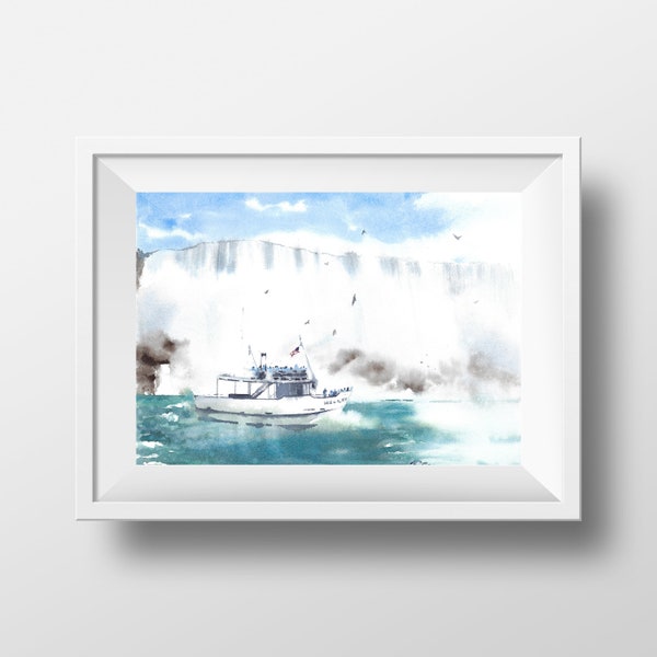 Niagara Falls Art Print - Etsy