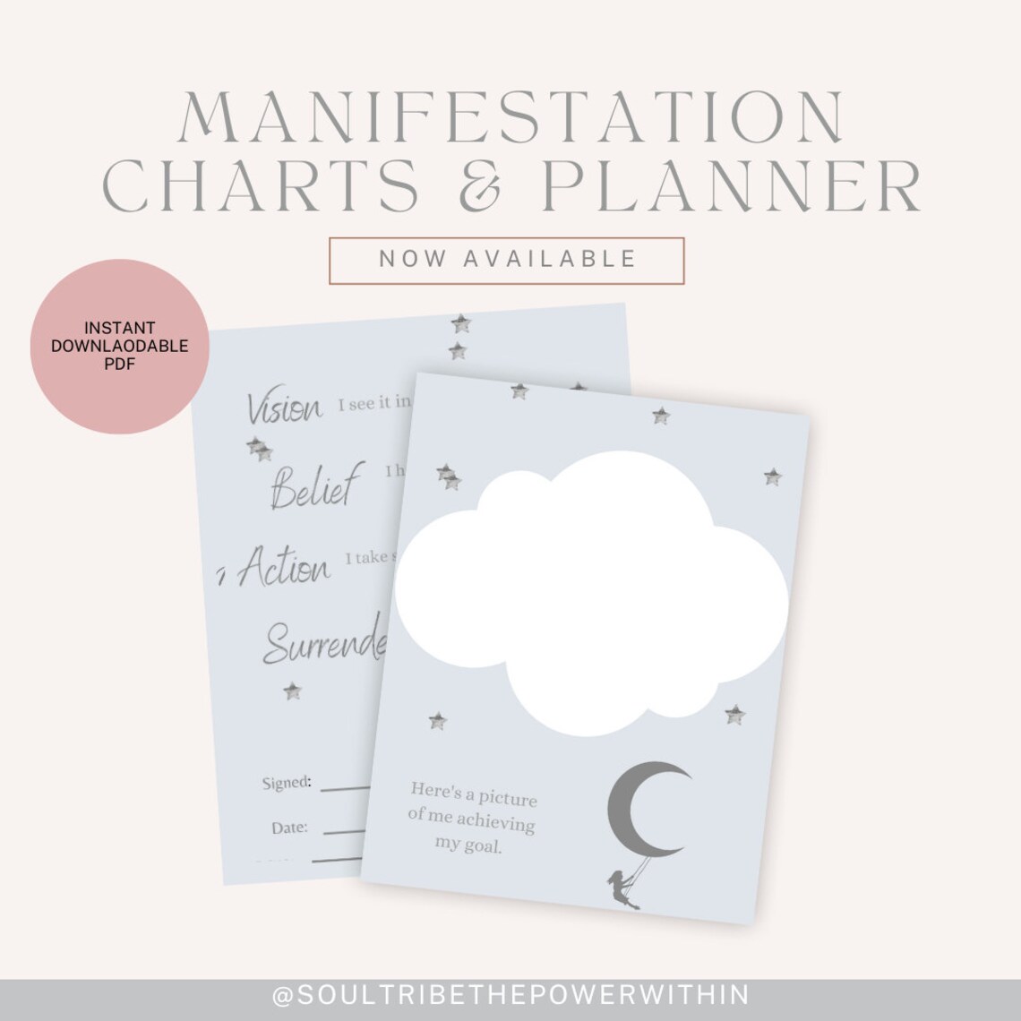 Kid’s Printable Manifestation Bundle, Mindfulness Activities for Kid’s ...