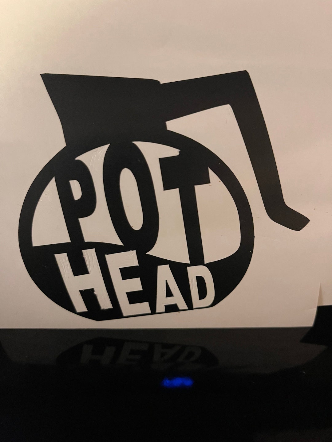 POT HEAD Decal - Etsy