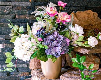 Real Touch 9 Head Orchid Flower Stem Long Orchid Artificial Flowers ...