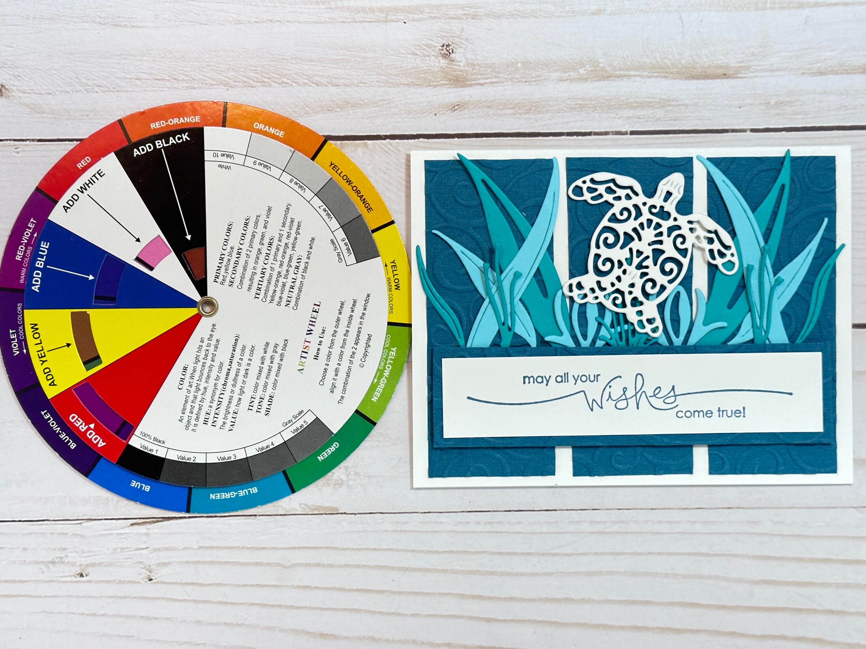 Handmade Birthday Card, Sea Turtle Card, Beach Birthday Card, Ocean ...