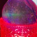 Blue Green Crystal Like Ball in Red Lighted Base - Etsy