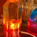 Red, Gold, LED Tower Lamp, Hand Made by Me - Etsy