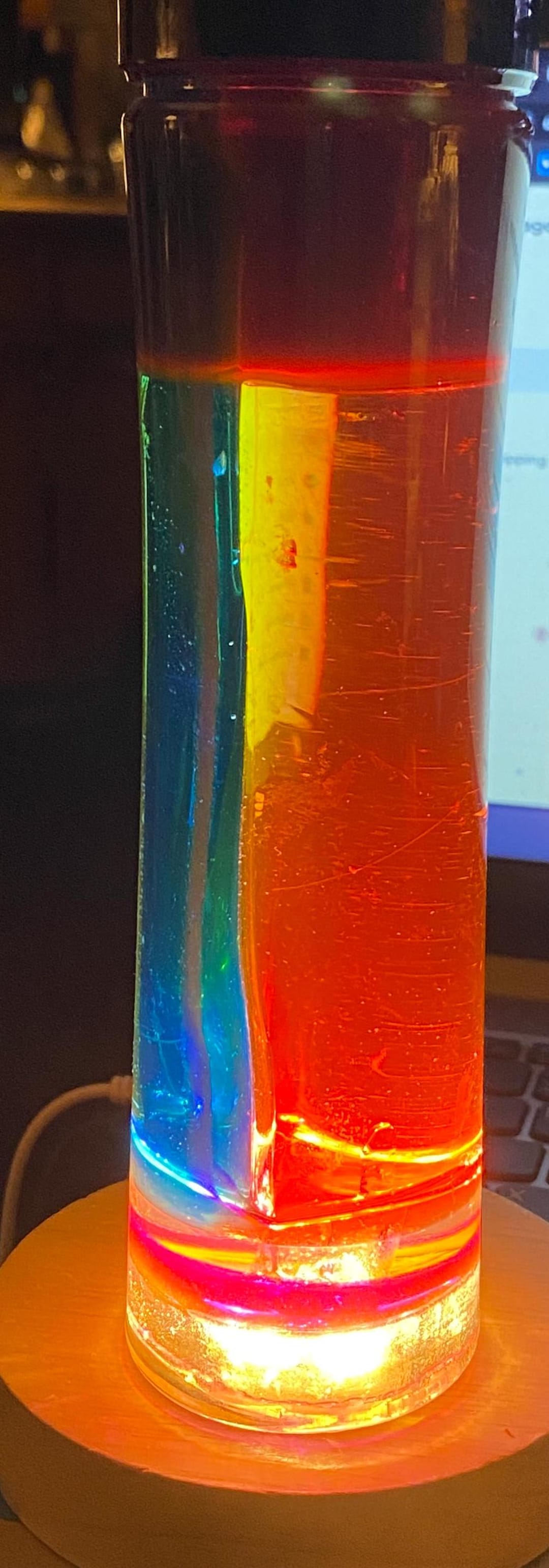 Tall, Multi-colored, Fairy Lamp - Etsy
