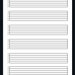Printable Simple Blank Guitar Tab Paper Digital Download - Etsy