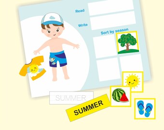 Dress up Printable - Etsy