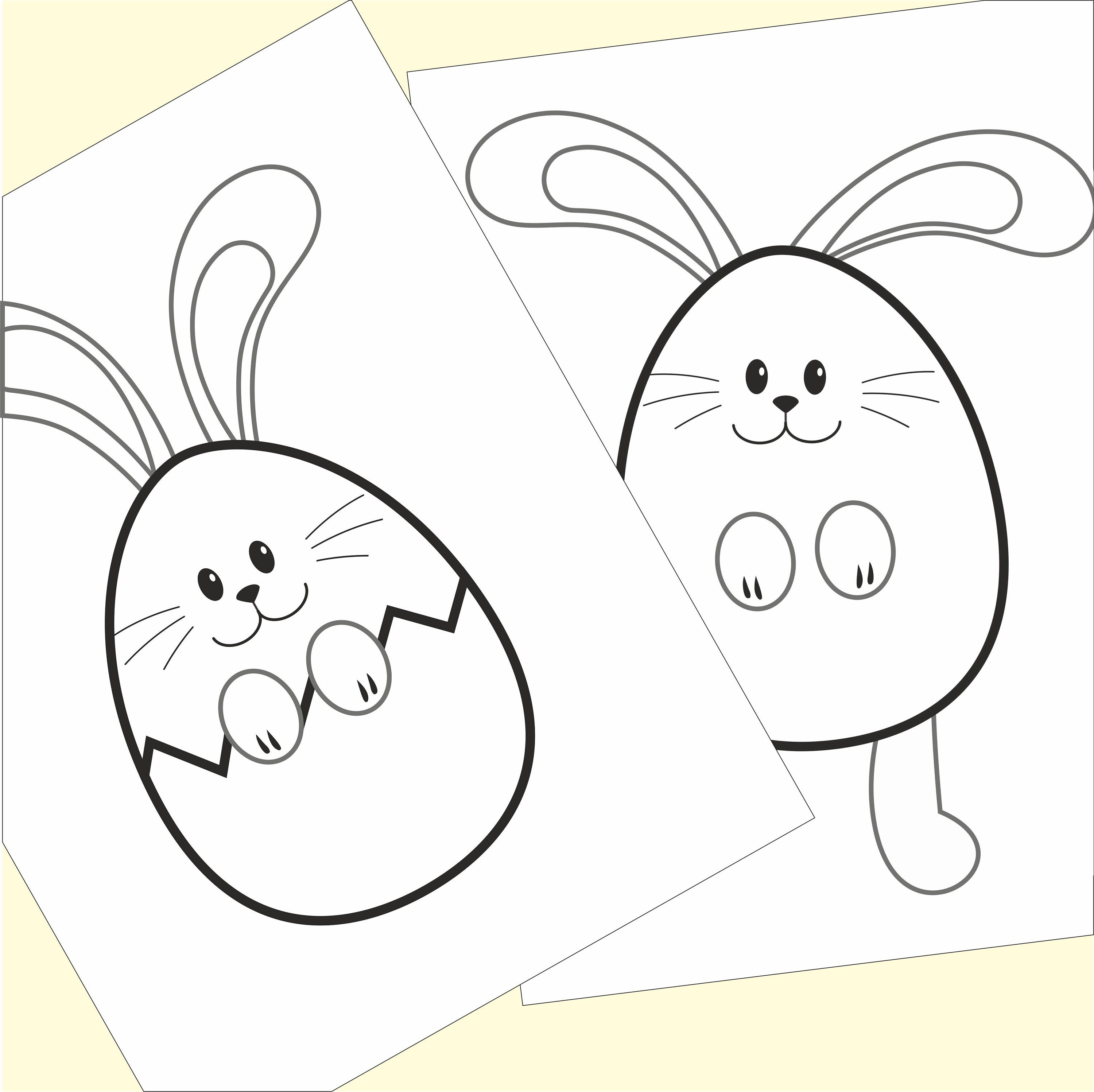 Easter Coloring Book, Easter Printable Coloring Pages for Kids ...