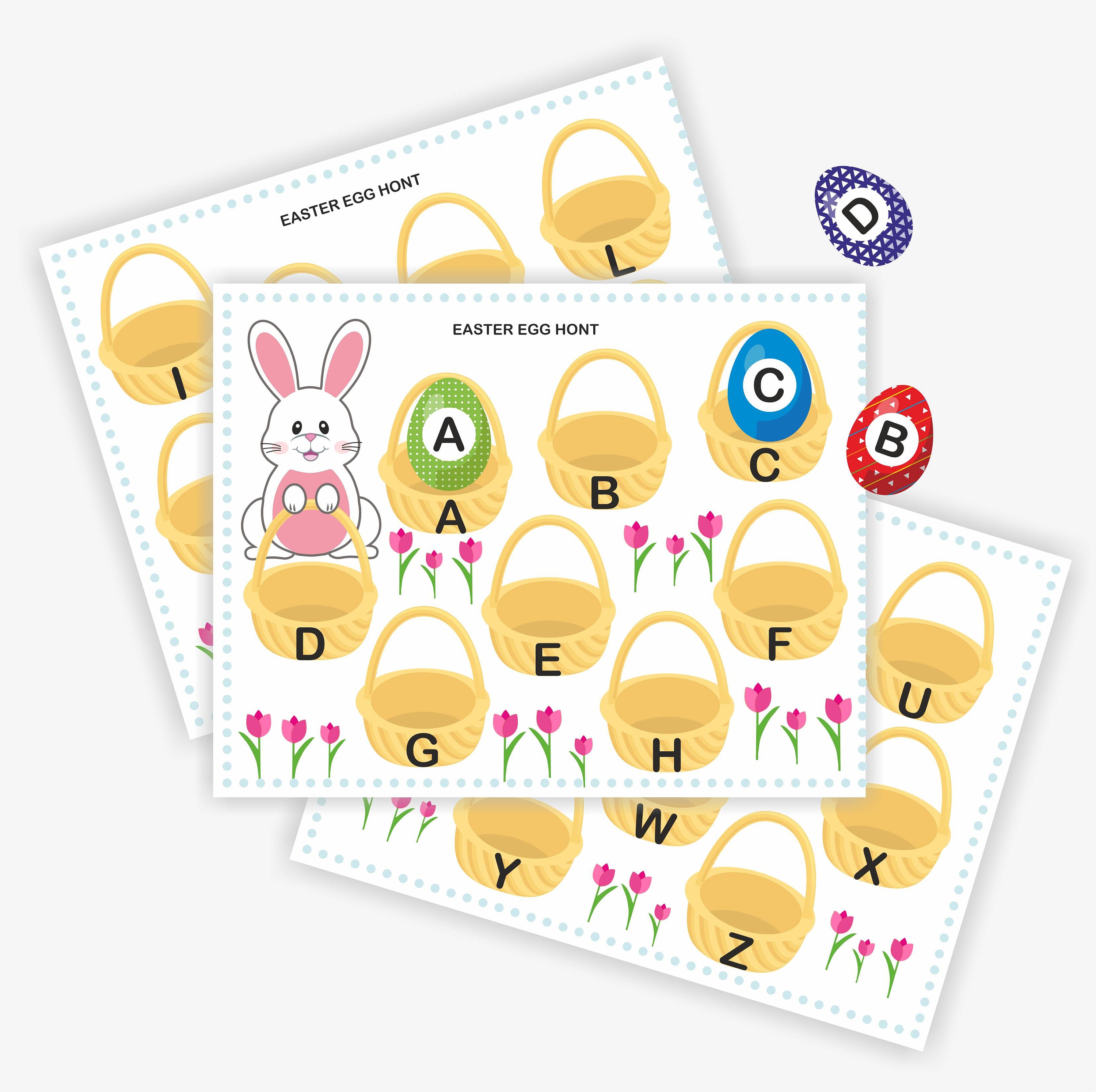 Easter Busy Book for Toddler, Easter Preschool Printable Pack, Toddler ...