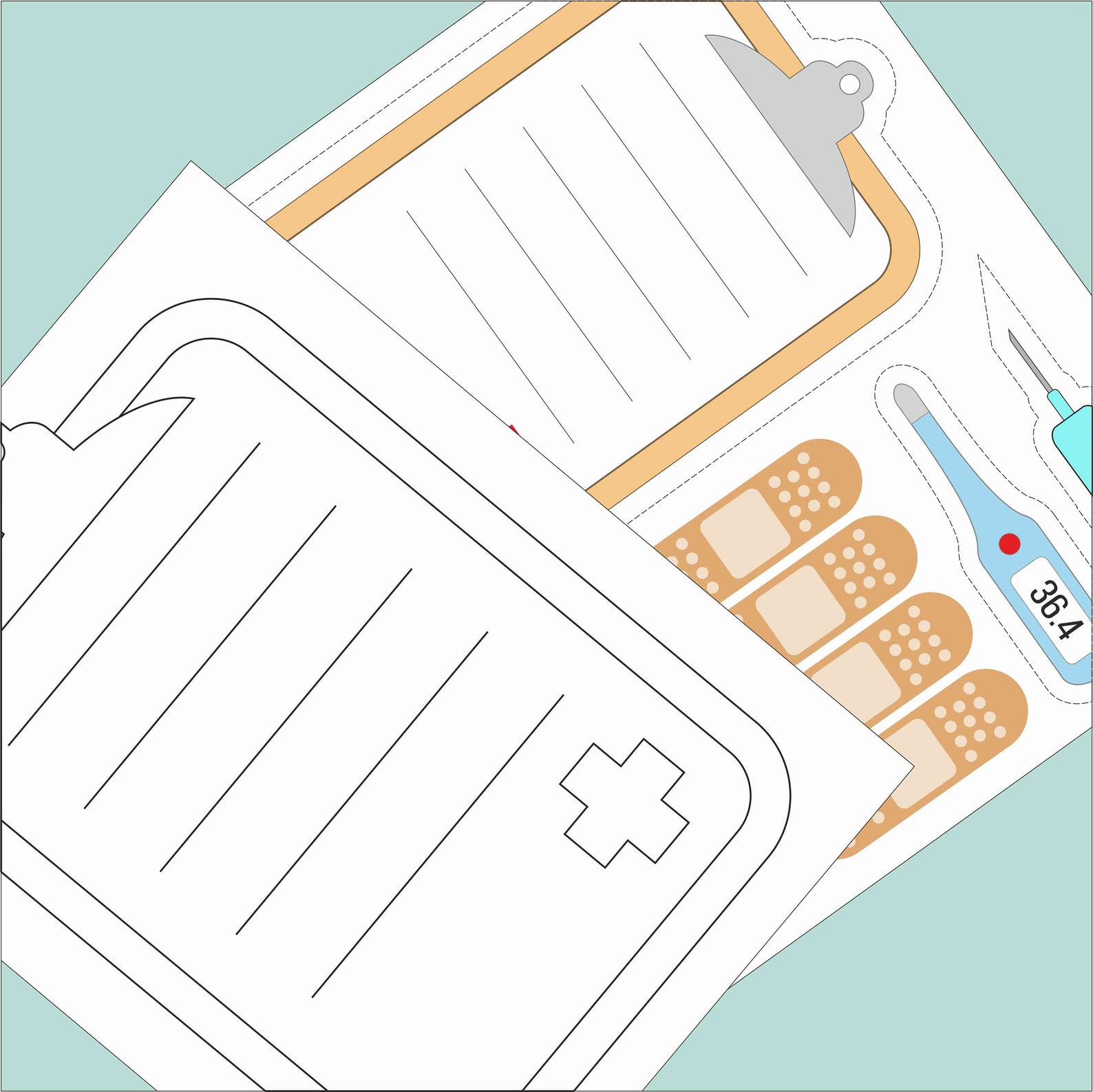 Nurse Paper Dolls. Nurse Pretend Play Printable. Community Helpers ...