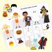 Halloween Busy Book Printable Toddler Binder Toddler Learning Book ...