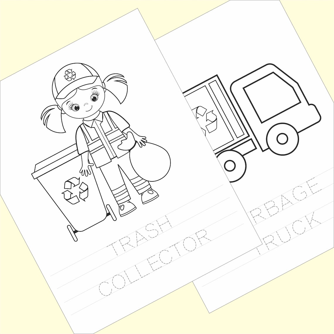 Community Helpers Coloring Pages, Community Helpers Activity ...
