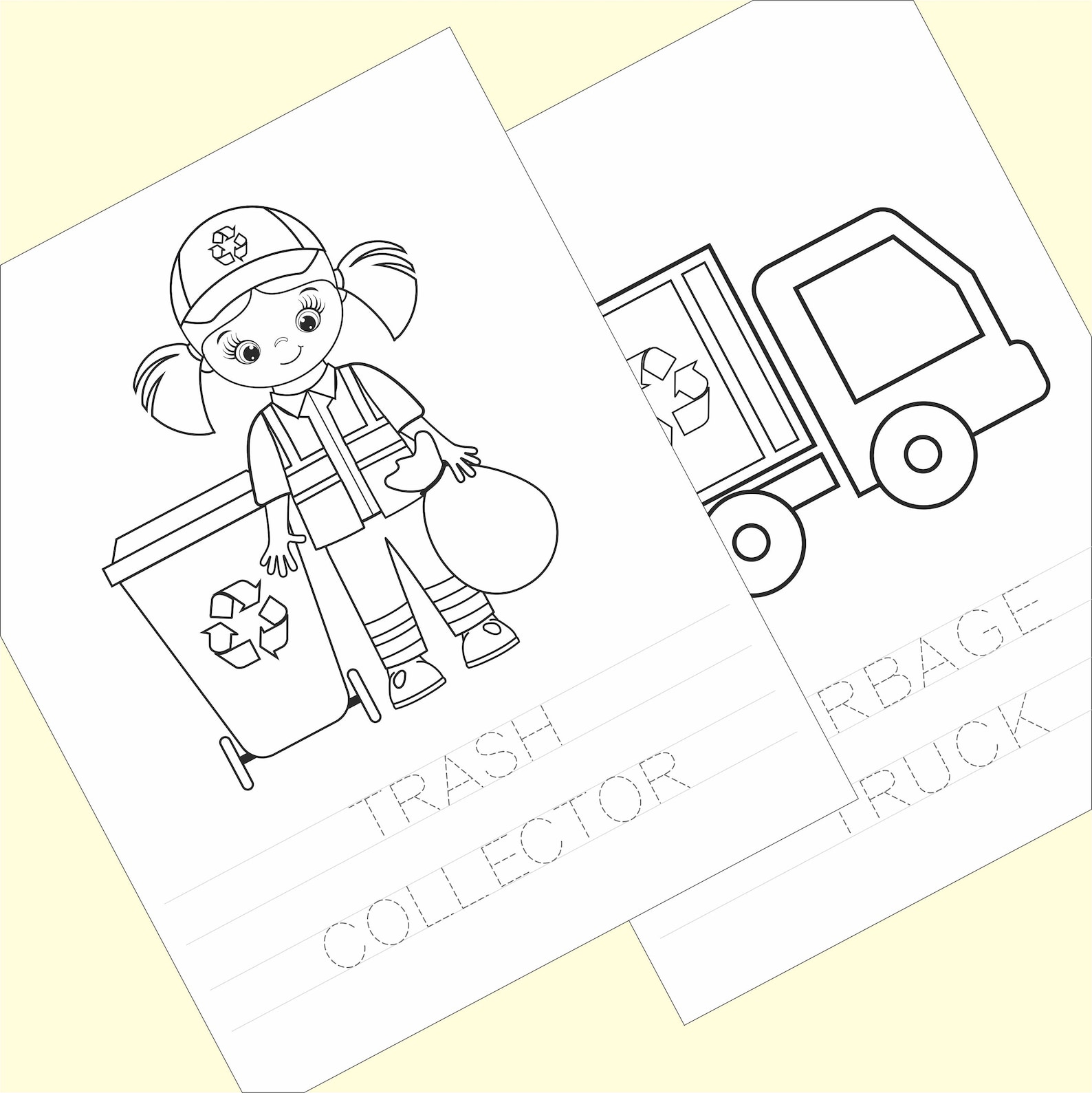 Community Helpers Coloring Pages, Community Helpers Activity ...