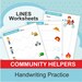 Community Helpers Printable Bundle Busy Book Printable - Etsy