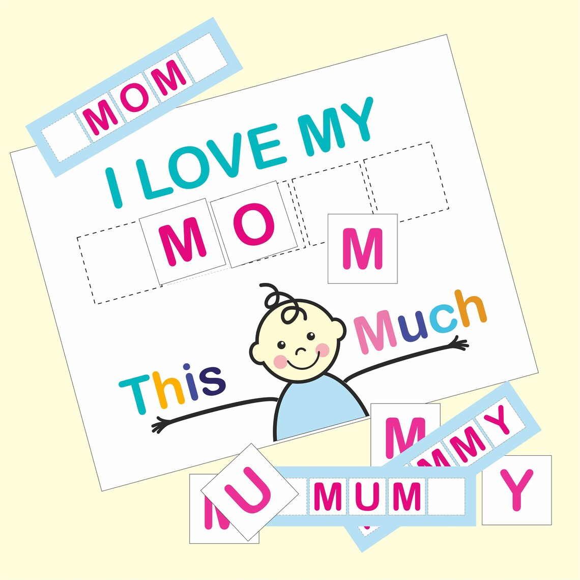 Preschool Printable Busy Book Learning Binder Worksheets for - Etsy