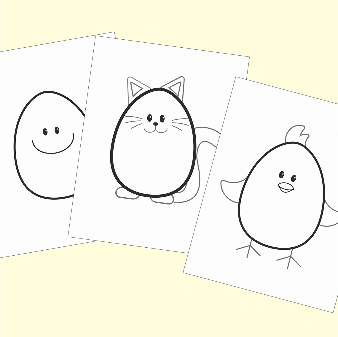 Easter Coloring Book, Easter Printable Coloring Pages for Kids ...