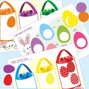 Easter Busy Book, Toddler Busy Book Bundle, Easter Printable Activity ...