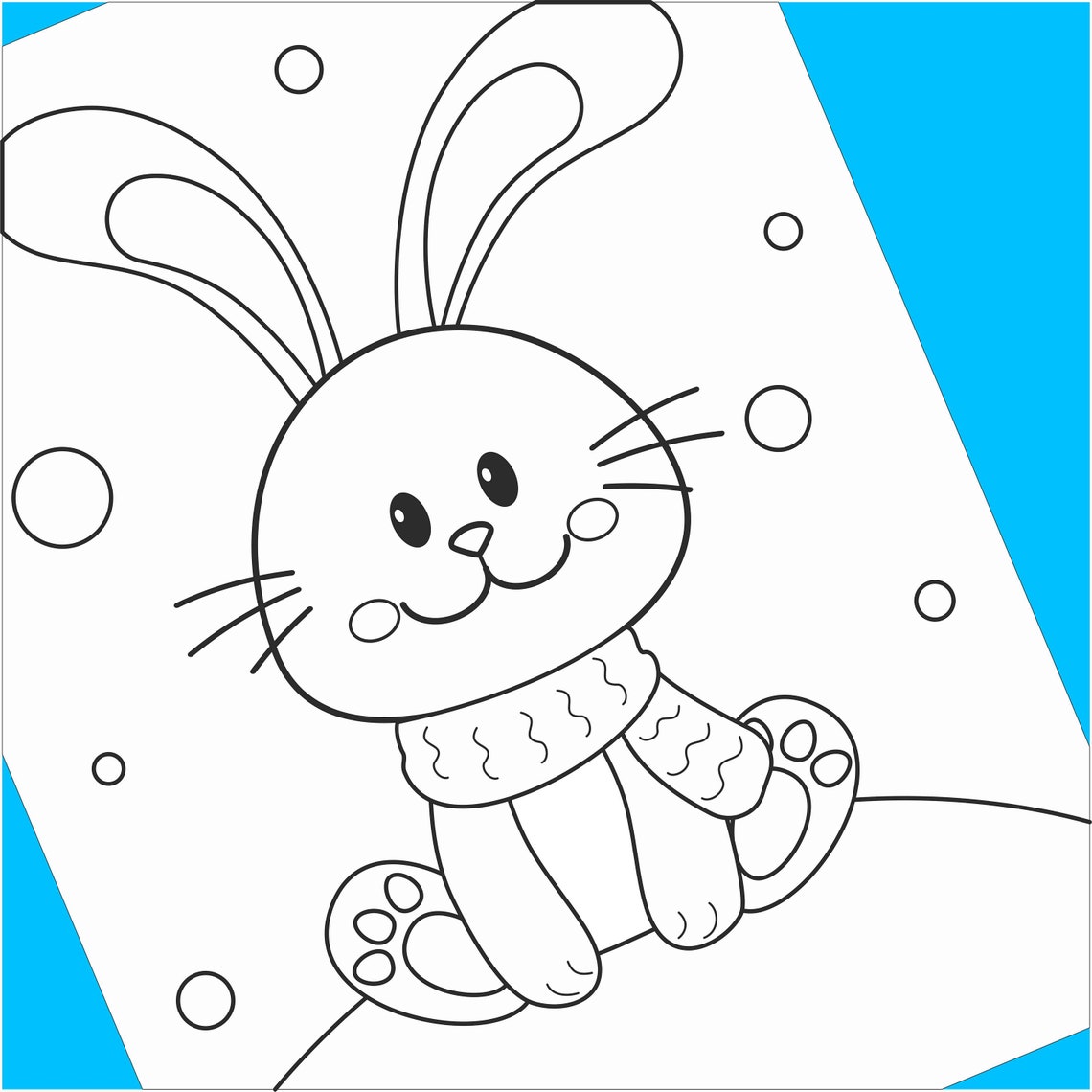 Printable Winter Coloring Pages for Kids, Toddlers, Preschoolers ...