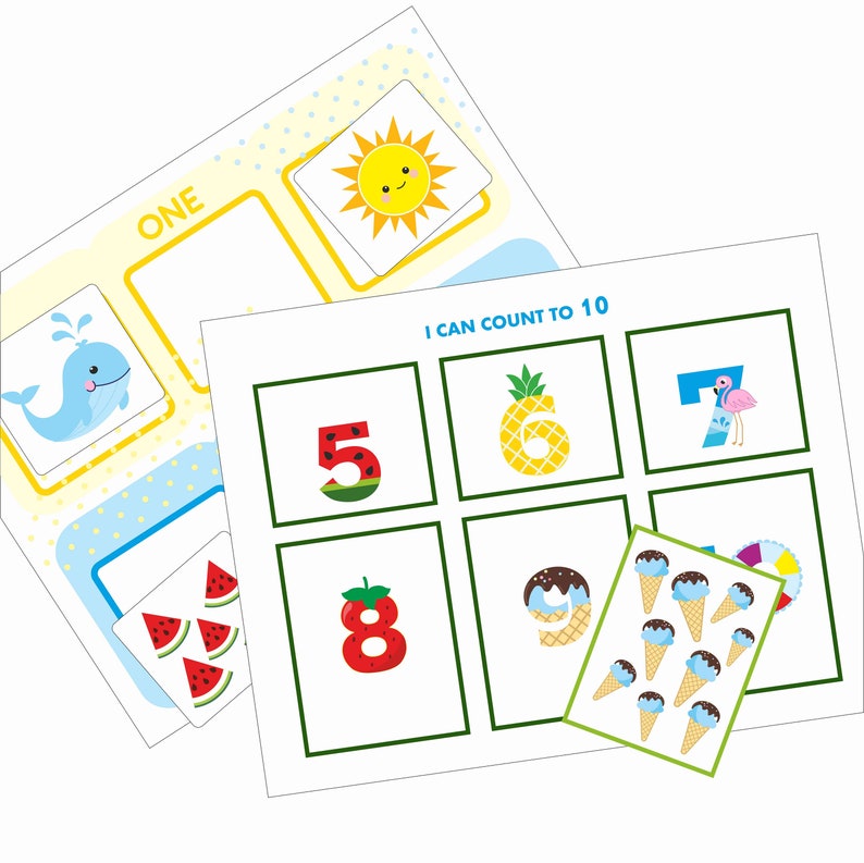 Summer Busy Book. Printable Preschool Activity Book. Preschool Activity ...