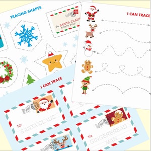 Christmas Toddler Busy Book Printable Learning Binder Christmas ...