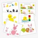 Easter Busy Book for Toddler, Easter Preschool Printable Pack, Toddler ...