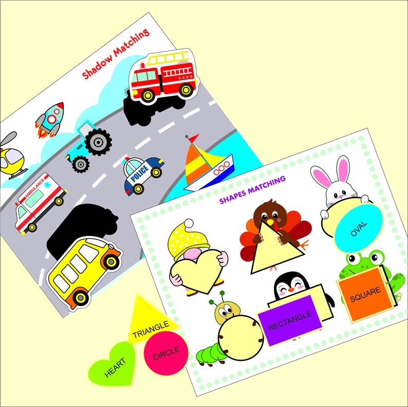 Toddler Busy Book Printable Preschool Learning Binder - Etsy