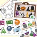 Halloween Busy Book Printable Toddler Binder Toddler Learning Book ...