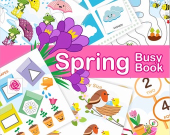 Toddler Busy Book | Etsy