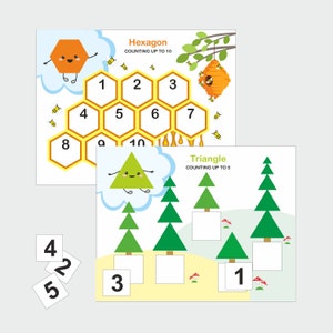 Shapes Busy Book Printable. Toddler Busy Book. Homeschool Learning ...