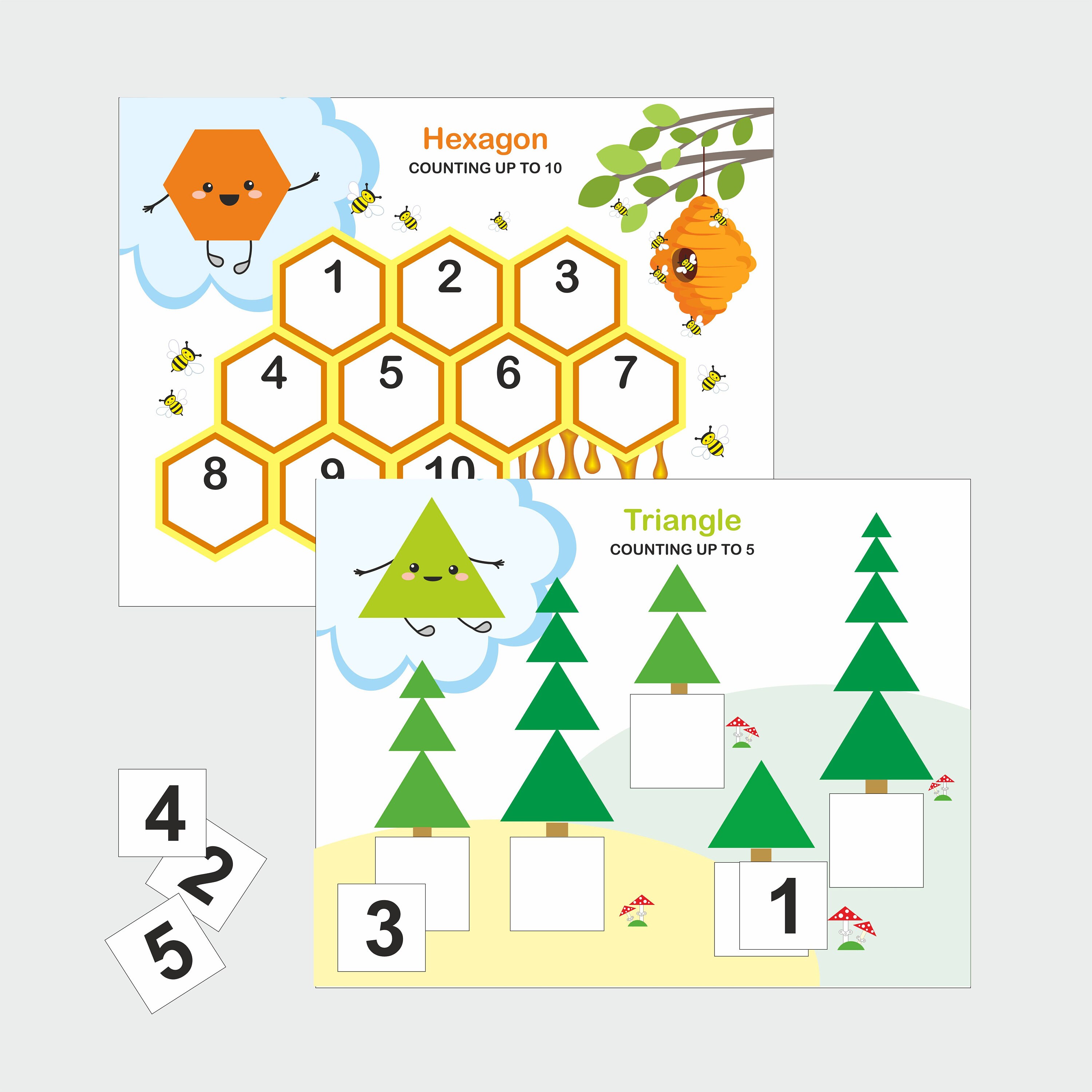 Shapes Busy Book Printable. Toddler Busy Book. Homeschool Learning ...