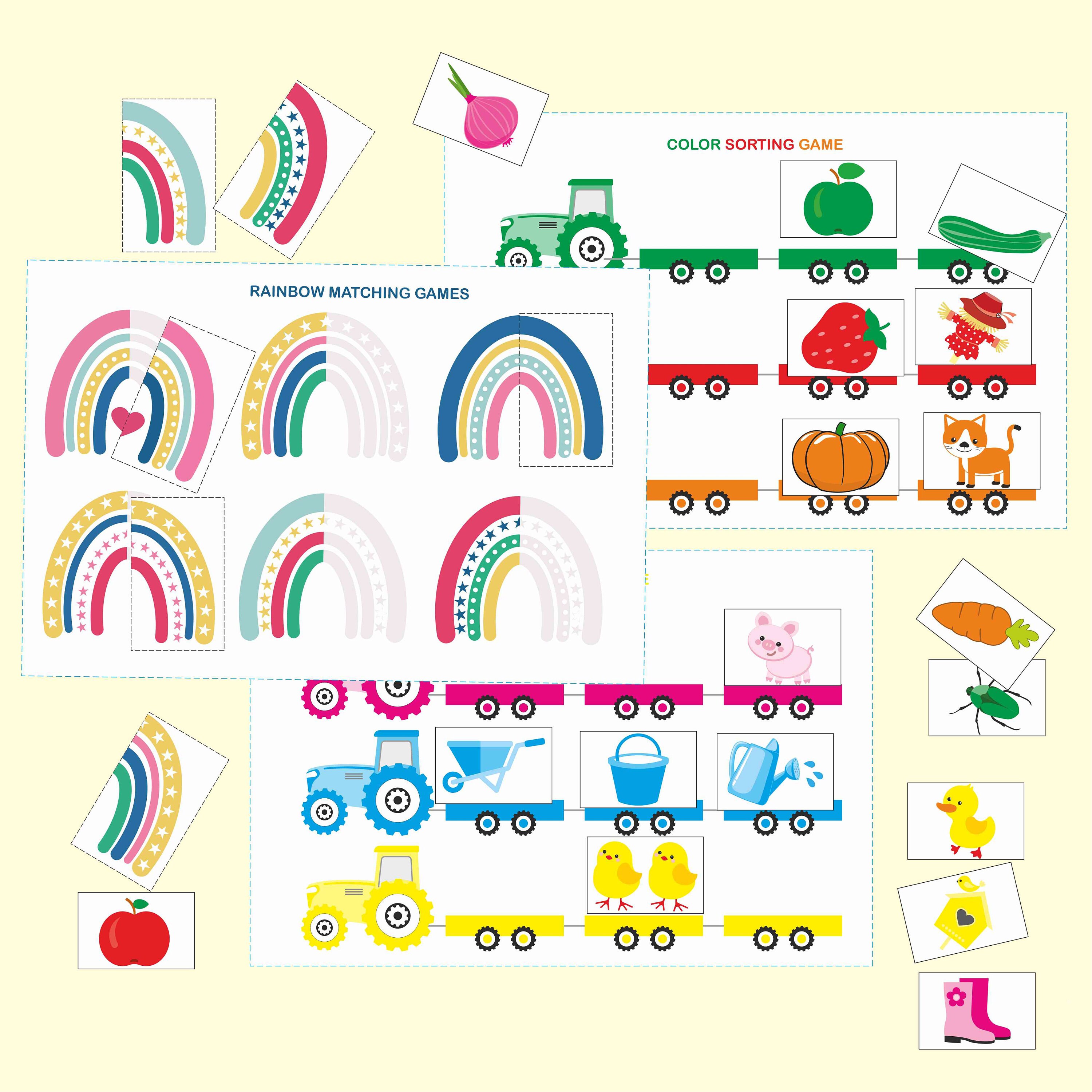 Toddler Mini Busy Book Printable Preschool Learning Binder, Travel Size ...