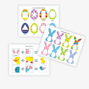 Easter Busy Book for Toddler, Easter Preschool Printable Pack, Toddler ...