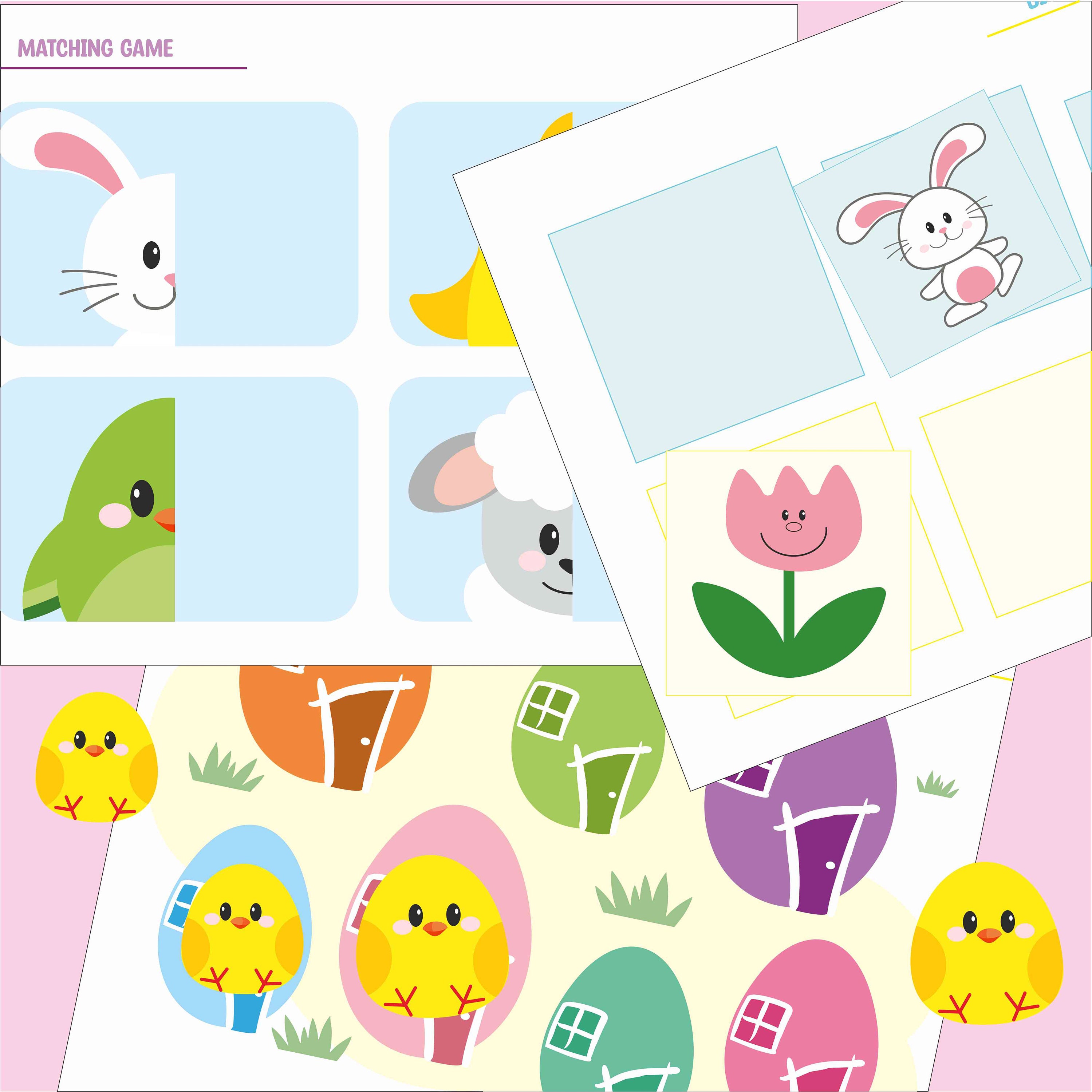 Easter Busy Book, Toddler Busy Book Bundle, Easter Printable Activity ...