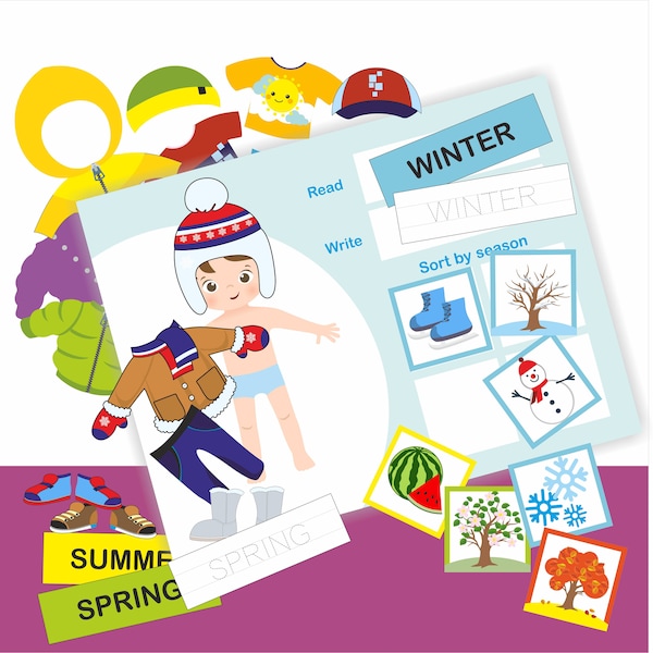 Dress up Activity Book - Etsy