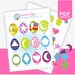 Easter Pattern Match Egg - Easter Shape Matching Puzzle - Preschool ...