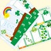 St Patricks Day Busy Book Printable Learning Binder Worksheets for Kids ...