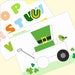 St Patricks Day Busy Book Printable Learning Binder Worksheets for Kids ...