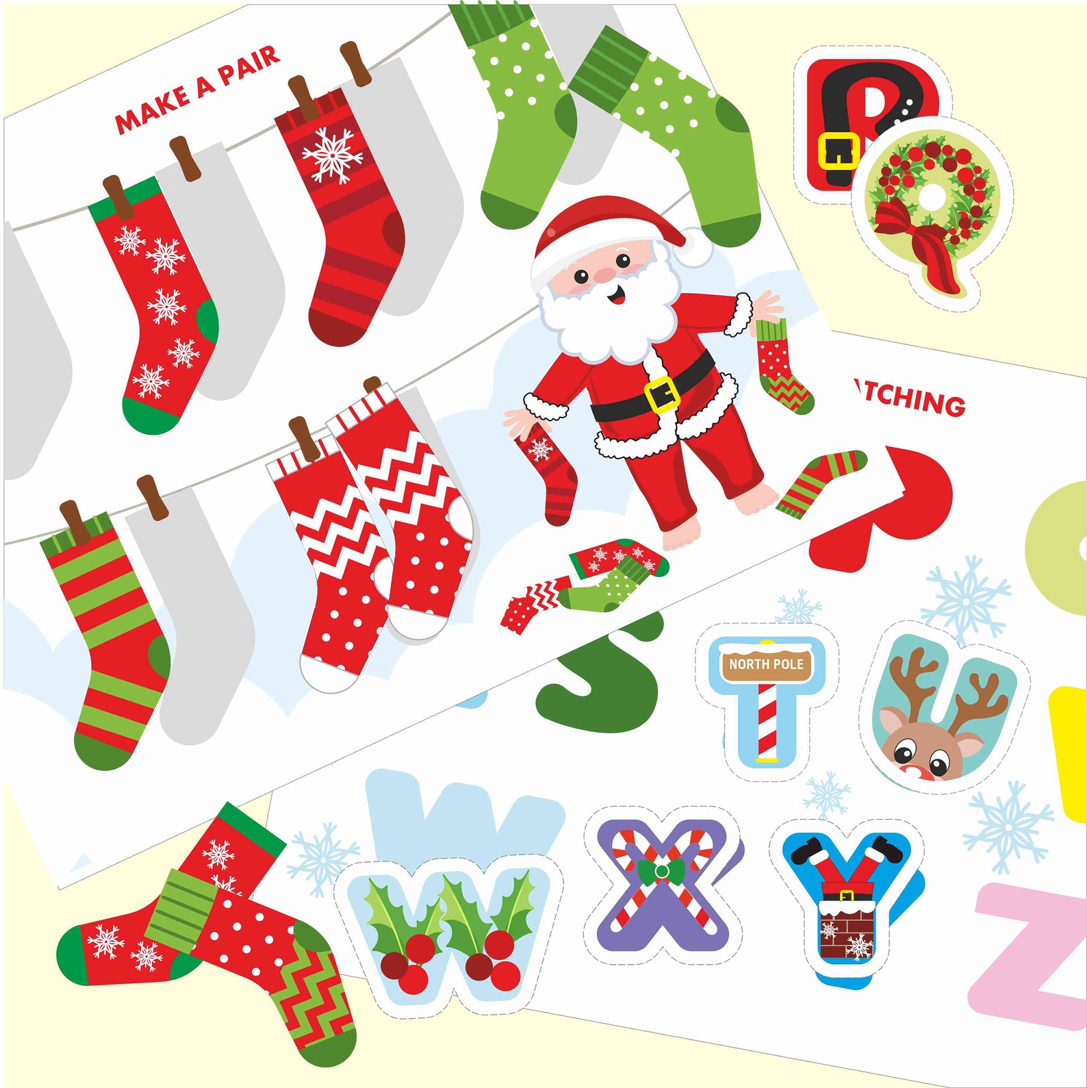 Christmas Toddler Busy Book Printable Learning Binder - Etsy