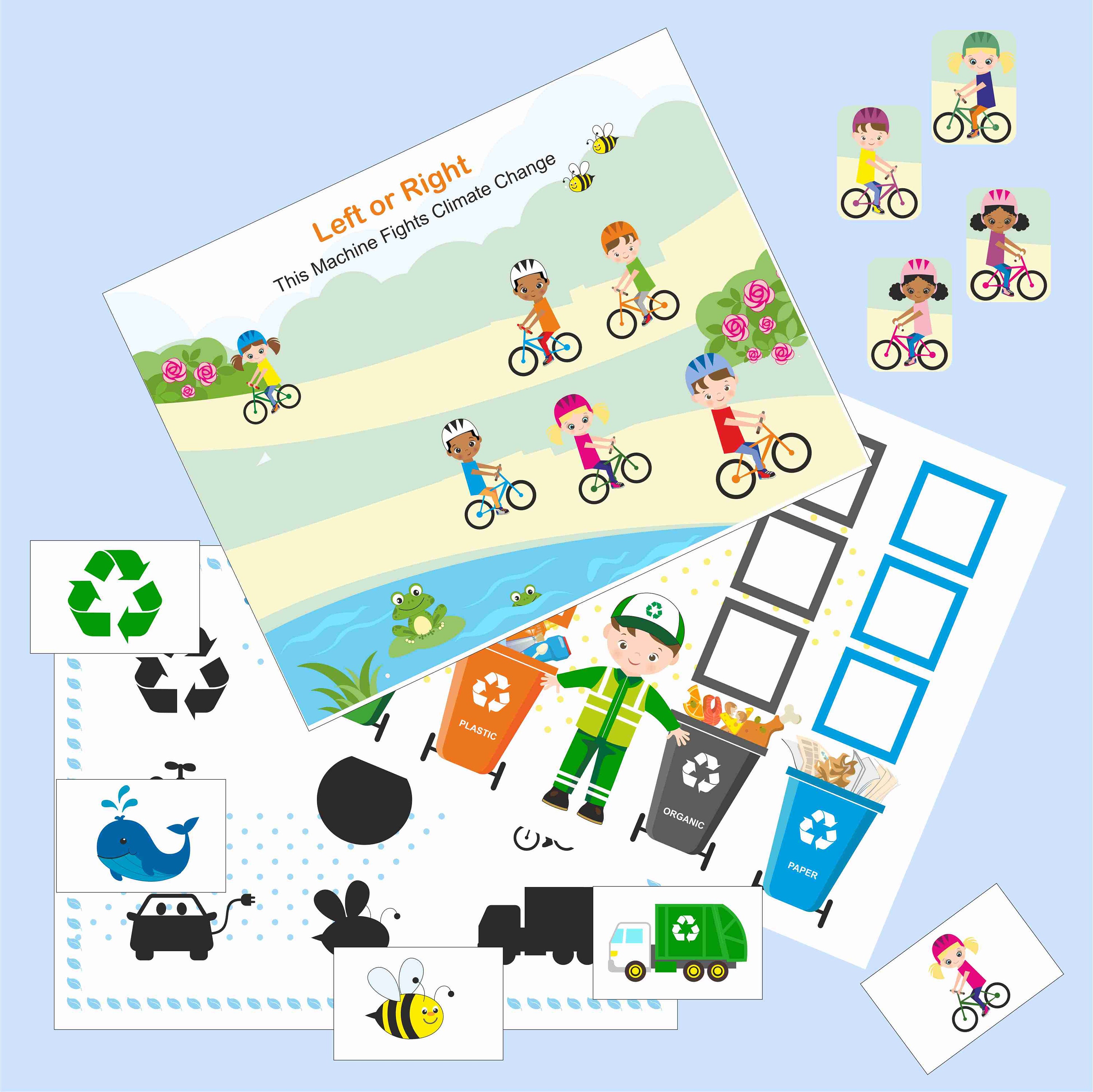 Nature Busy Book, Earth Day Busy Book for Toddler , Earth Day ...