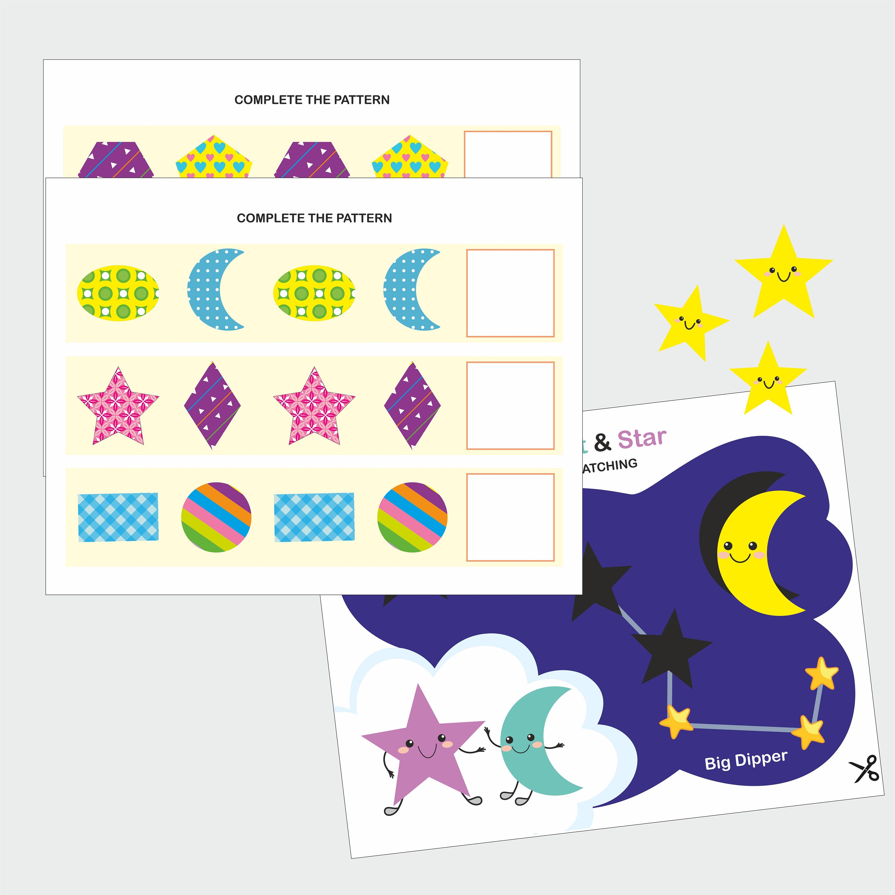 Shapes Busy Book Printable. Toddler Busy Book. Homeschool Learning ...