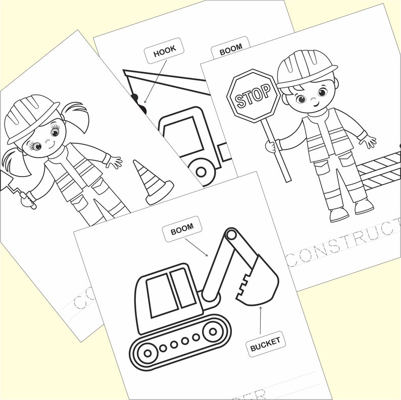 Community Helpers Coloring Pages, Community Helpers Activity ...