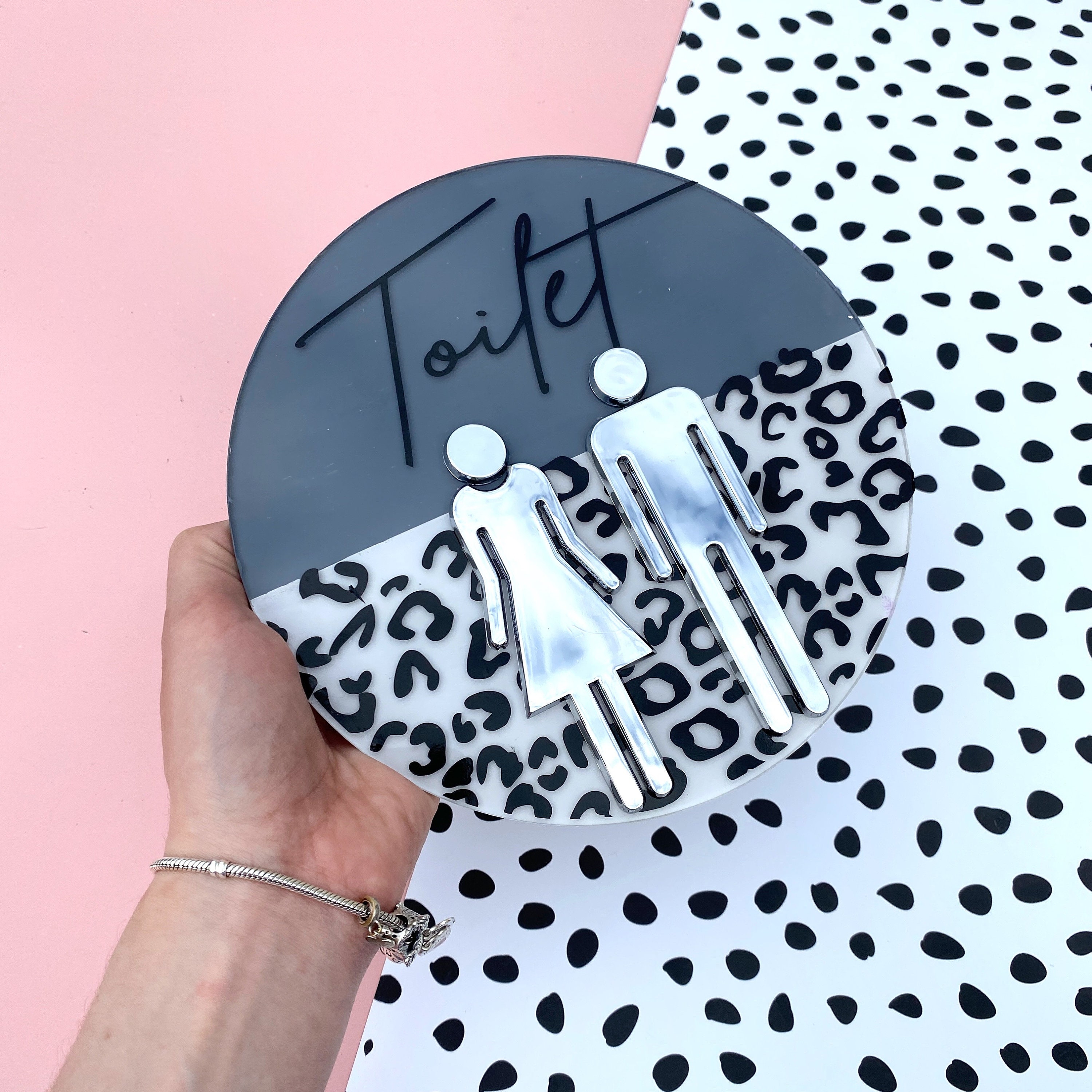 Bathroom Sign Restroom Sign 3D Sign Salon Sign Acrylic - Etsy UK