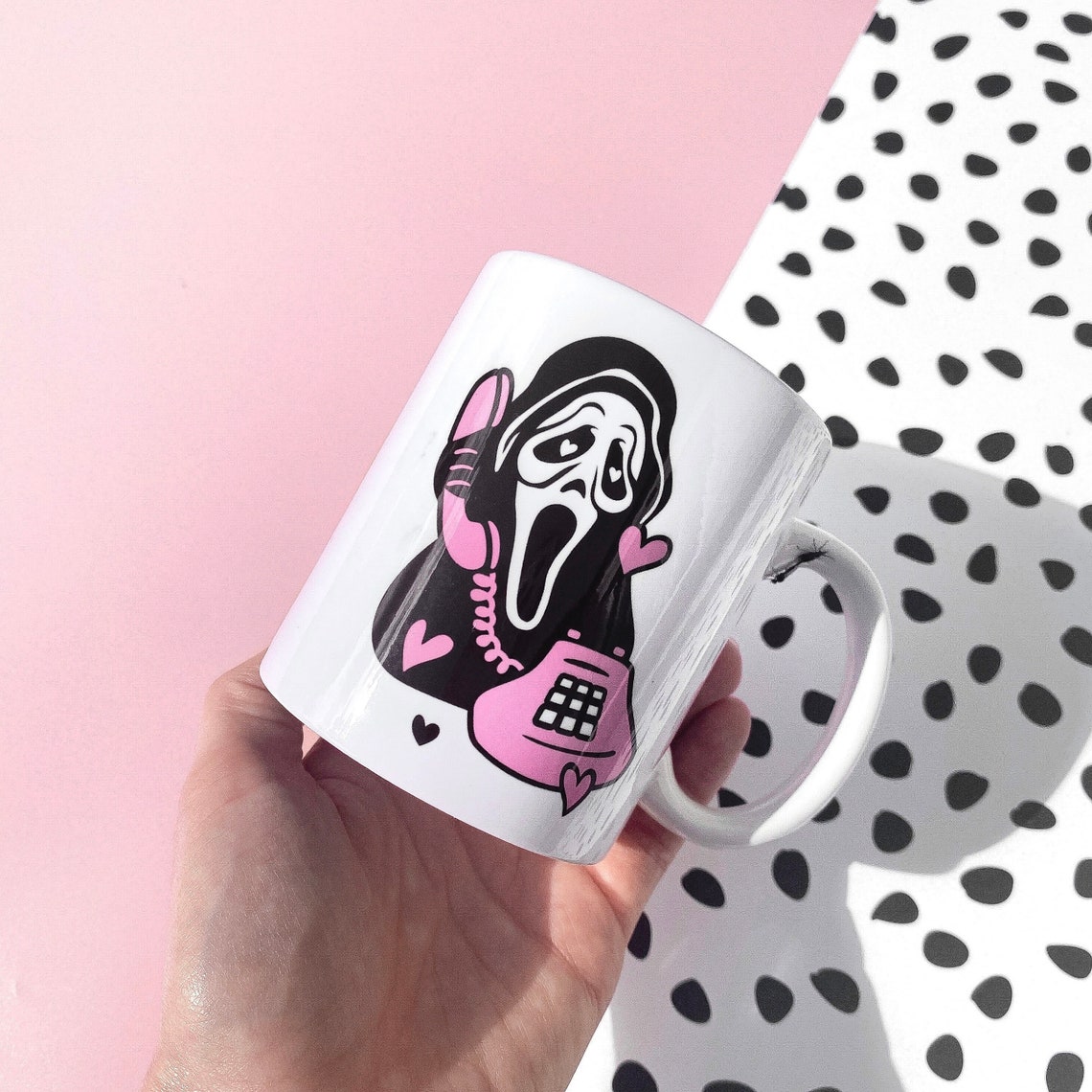 Scream Y2K Ghost Face Halloween 11oz Ceramic Mug | Halloween Decor ...